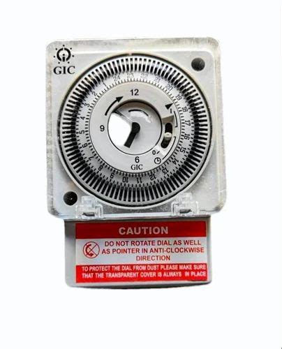 Gic Fm Series Analog Timer At ₹ 1950piece Pimpri Chinchwad Id
