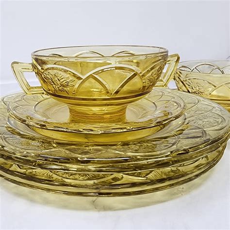 Antique Glassware Patterns Etsy