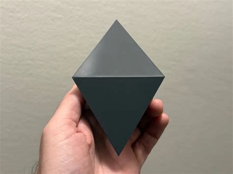 Equilateral Triangular Bipyramid By Endless Design Lab 🌀 Makerworld