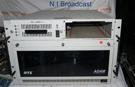 rts telex adam intercom talkback mainframe wtih expansion options n i