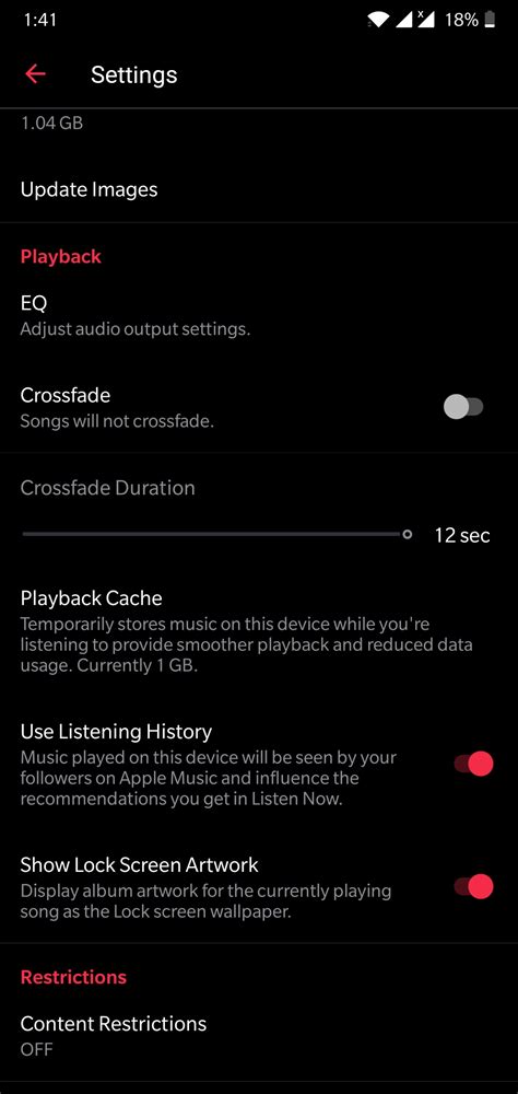 Crossfade Comes To The New Android Beta V3 4 1021 Applemusic