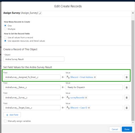 Configure Flow To Send A Survey When A Case Is Closed” With Email