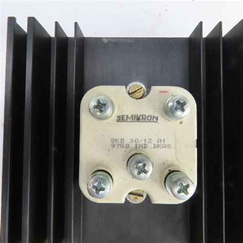 Semikron SKD A IND BRAS Bridge Rectifier Module W Heat Sink Bullseye Industrial Sales