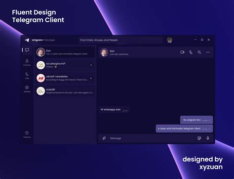 Fluent Telegram By Jody Yuantoro On Dribbble