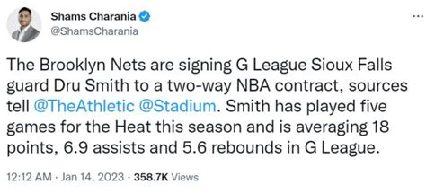 篮网官宣签约史密斯！g联赛场均18分 美媒：60年代全明星mvp 球迷屋