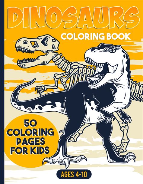 50 Page Dino Notebook Etsy