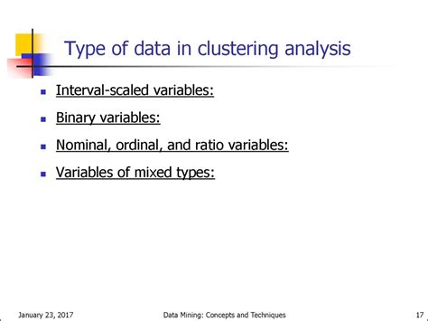 Cluster Analysis Lecture 6 8 Online Presentation