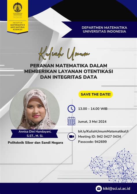 Departemen Matematika Fmipa Ui