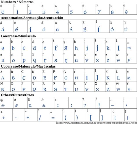 Dunby Square Semi Expanded Regular Baixar Fonte Grátis Maisfontes