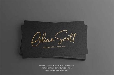 White Lotus Font Free Download Kafont