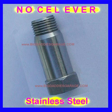 o2 simulator straight cel fix stainless steel oxygen sensor simulator nissan titan forum