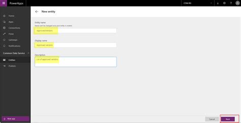 dynamics ax concoction common data model entities overview