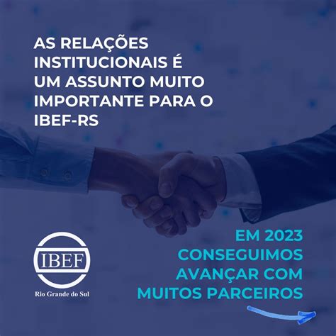Em 2023 Contamos Com Importantes Instituições Que Firmaram Seu