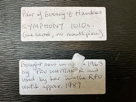 Clarinets For Sale 201c Boosey And Hawkes 1010 Pair