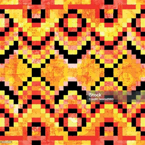 작은 픽셀 색 기하학적 배경 패턴 원활한 벡터 일러스트 레이 션 0명에 대한 스톡 벡터 아트 및 기타 이미지 0명 기하 다마스크 천 Istock