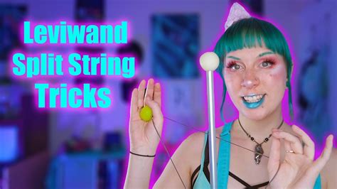 Levitation Wand Split String Tutorial Youtube