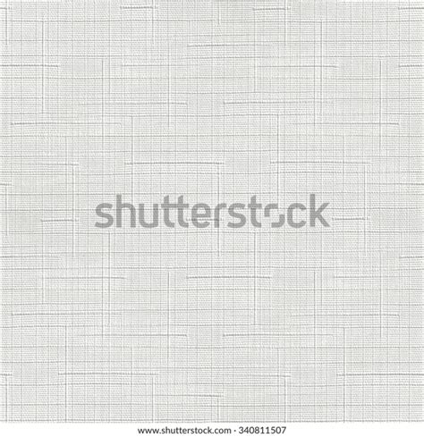 Abstract White Canvas Texture Seamless Background Stock Illustration