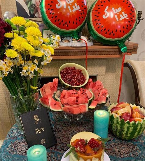 ایده های خلاقانه برای تزیین سفره شب یلدا ۱۴۰۱