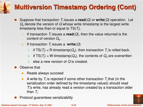 Ppt Chapter 16 Concurrency Control Powerpoint Presentation Free
