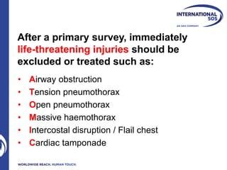 Chest Trauma Pedoman Trauma Tugas Belajar PPT