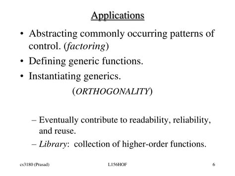 Ppt Higher Order Functions Powerpoint Presentation Free Download