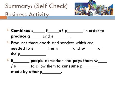 Chapter 1 Business Activity Igcse Cambridge Bst Ppt Pptx Business