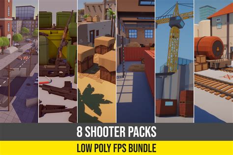 Low Poly FPS Bundle D Environments Unity Asset Store