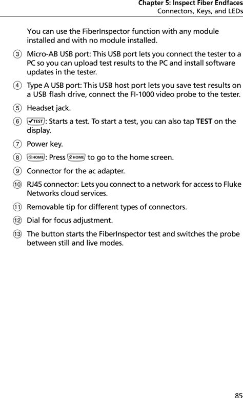 Fluke Electronics Versiv2 Cableanalyzer User Manual Verisiv Part 1