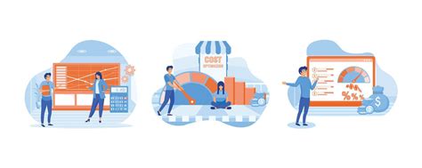 Cost Optimization Concept Cost Optimization Typographic Header Idea