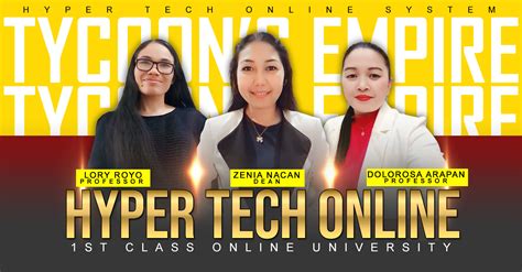 Hyper Tech 1st Class Online University | Powered By Tycoon's Empire