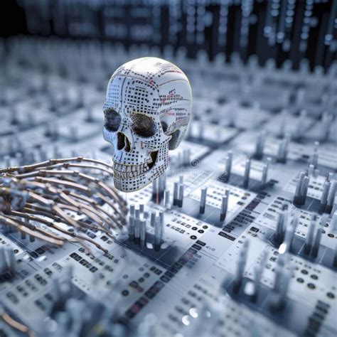 An Array Of Medical Instruments In The Form Of Binary Code Highlighting