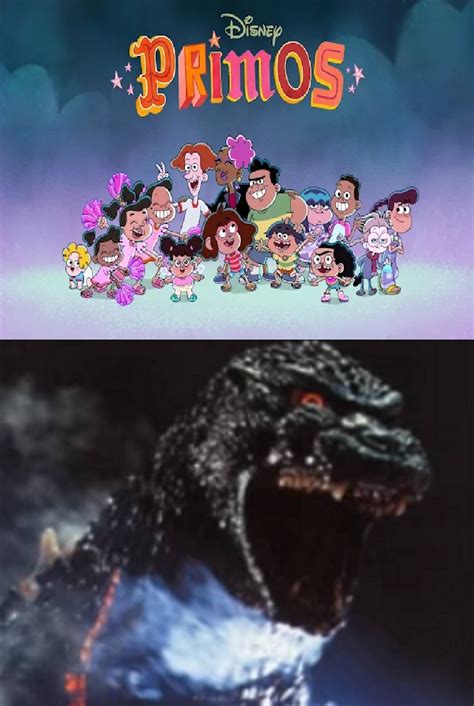 Godzilla Hates Primos Disney By Marioandpvz2021 On Deviantart