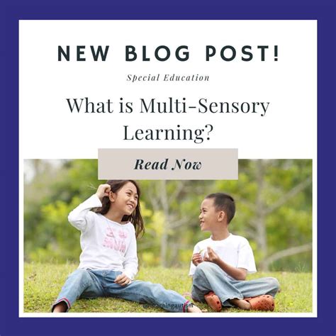What Is Multi Sensory Learning Teaching Autism