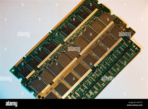 Computer Memory Chips RAM Stock Photo Alamy