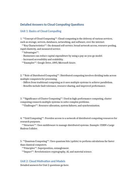 cloud computing answers pdf