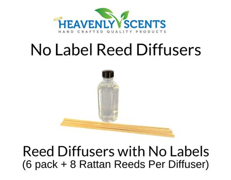 Reed Diffusers 6 Pack Rattan Reeds Refill My Heavenly Scents