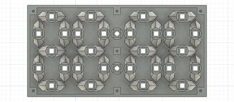 7 segment led clock by awsw download free stl model
