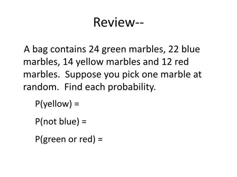 Ppt 9 7 Probability Of Multiple Events Powerpoint Presentation Free