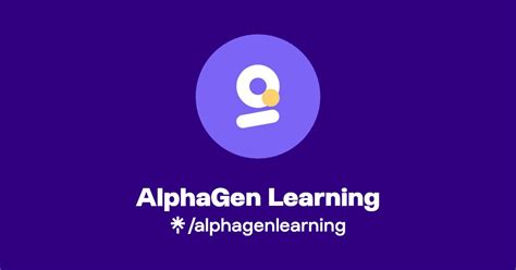 Alphagen Learning Instagram Facebook Linktree
