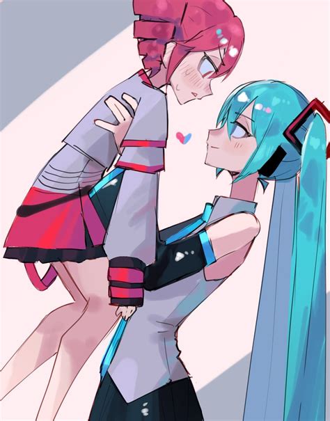 hatsune miku, kasane teto, and kasane teto (vocaloid and 2 more) drawn by n._(plaw_01) | Danbooru