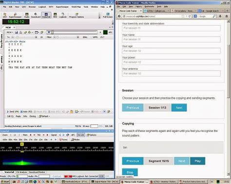 AJ7UU Amateur Station Great Morse Code Tutorial