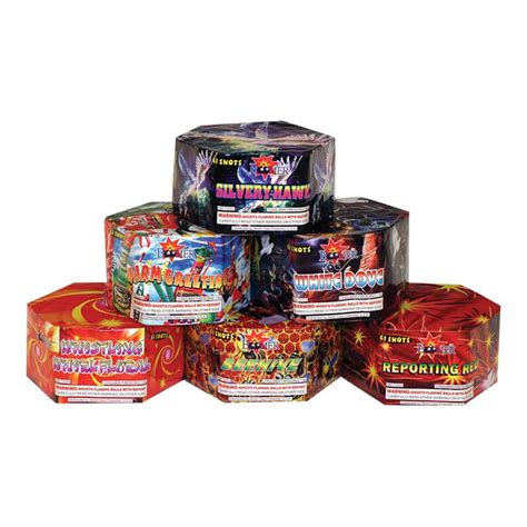 61 Shot Assorted Cakes Deaton Fireworks