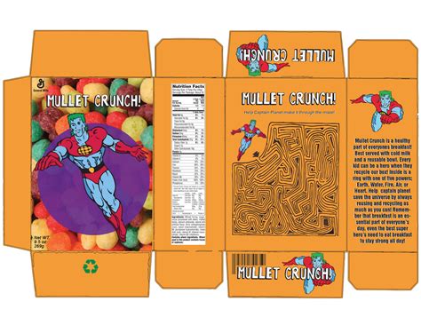 Cereal Box Design Project