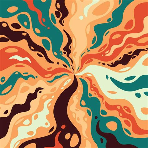Abstract Colorful Psychedelic Groovy Background 35985030 Vector Art At Vecteezy