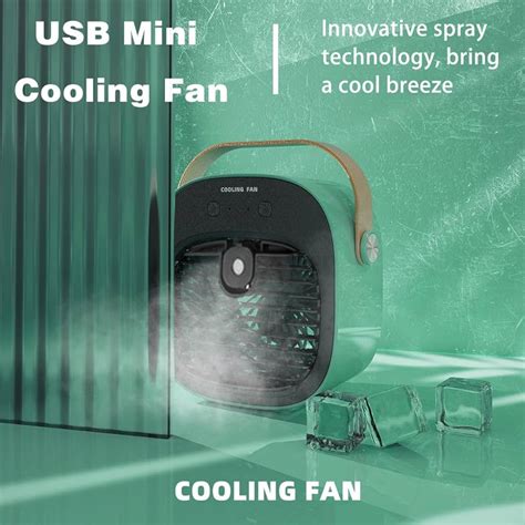 Rechargeable Personal Cooler Portable Air Conditioner And Humidifier