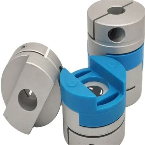 China Custom Oldham Couplings Set Screw Clamp Type Flexible Coupling Motor Shaft Coupling Mini