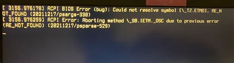 acpi bios error r pop os