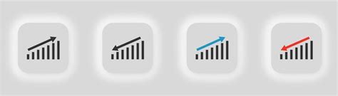 premium vector graphic icon up and down symbol of growth fall