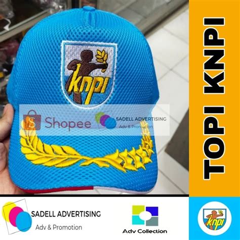 Jual Topi Knpi Topi Knpi Jaring Double Mash Biru Shopee Indonesia
