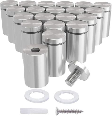 Glass Panel And Plexiglass Picture Stainless Steel Wall Standoffs Screw